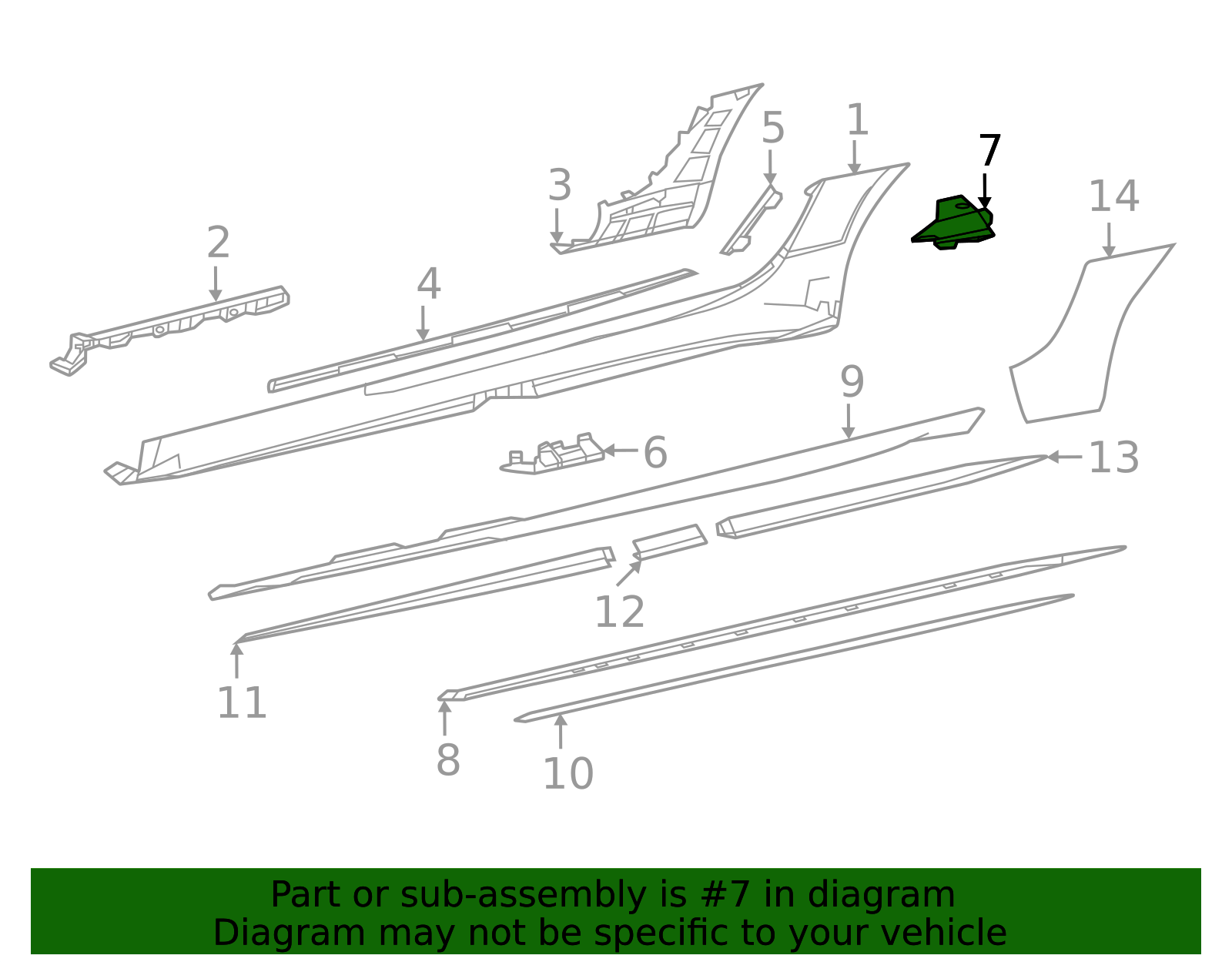 190-830-77-00 - High-Quality Stone Deflector for 2016-2021 Mercedes ...