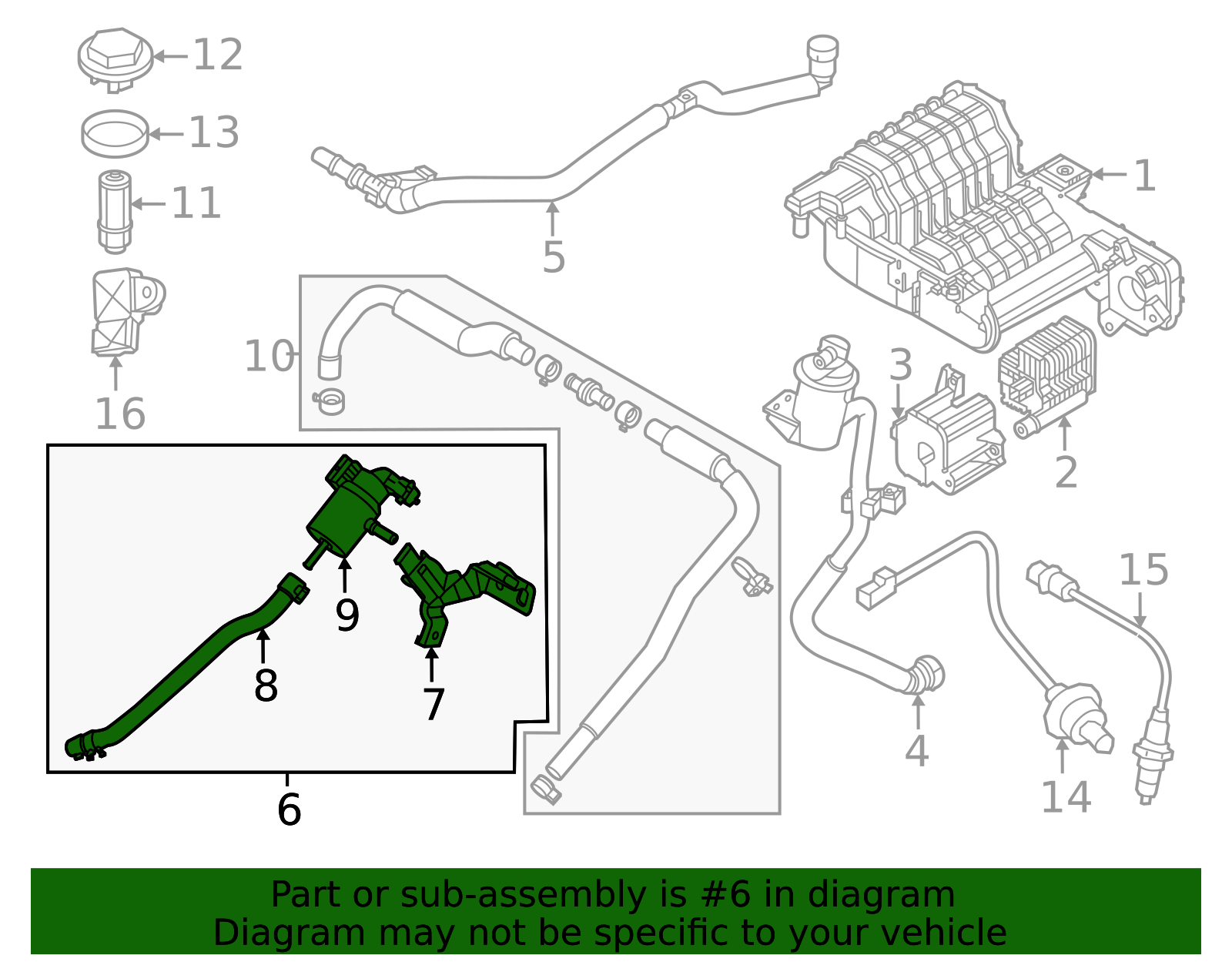 29015-08HA0 - Purge Valve 2023-2025 Kia Niro | Kia.Parts Store