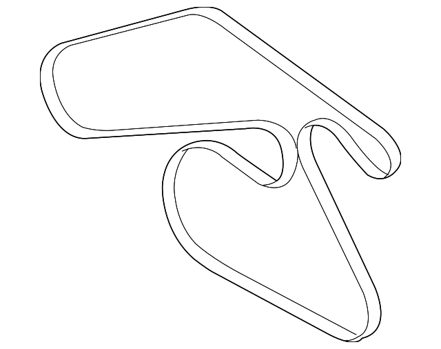 2008-2009 Pontiac G8 V-Ribbed Serpentine Belt 92248982 | Capital Chevy ...