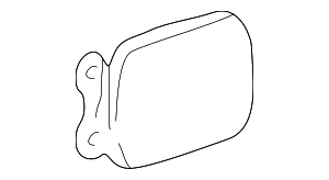 77350-33080 - Fuel Door - 2002-2006 Toyota Camry | Nucar Toyota of ...