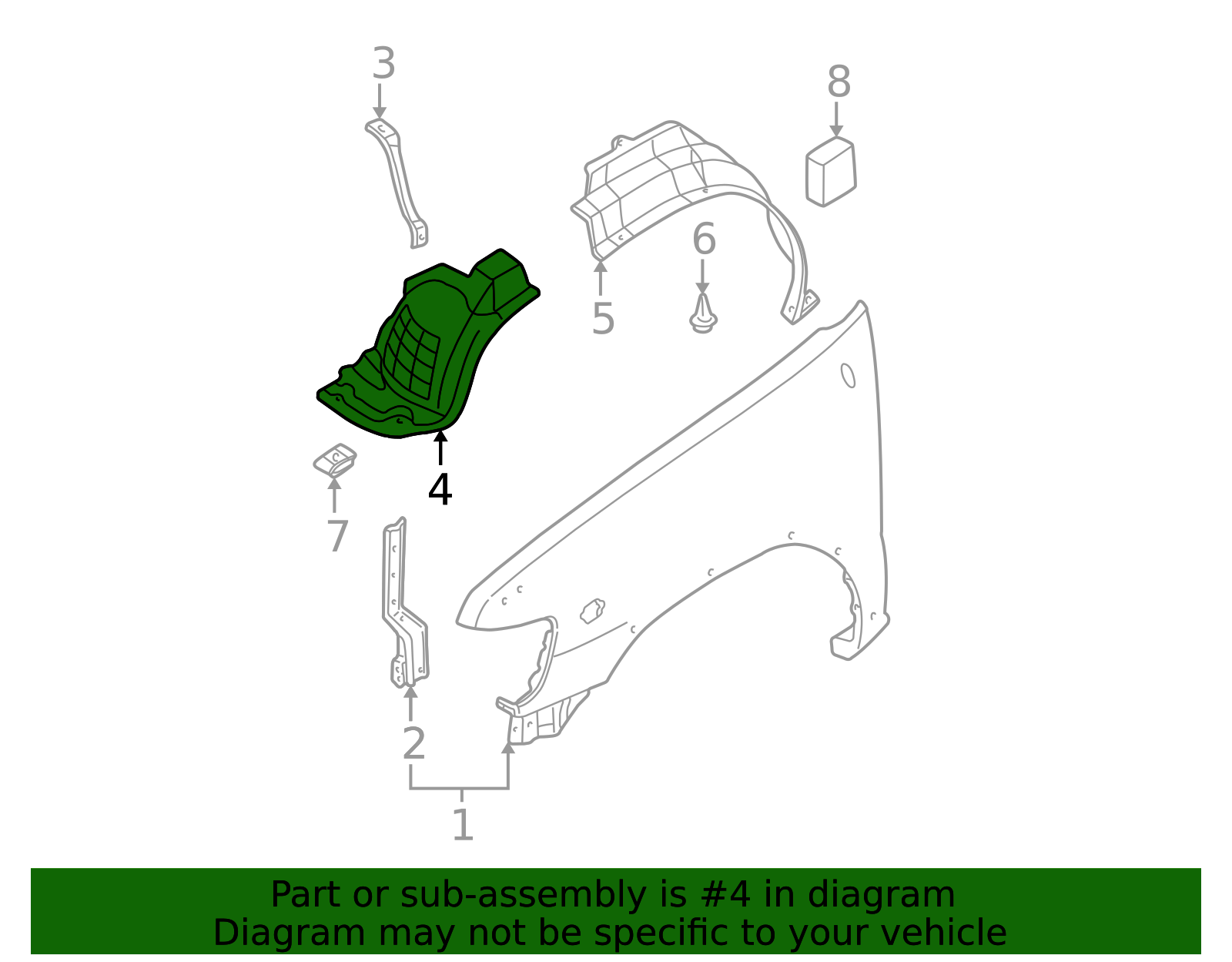 63845-2W100 - Liner Extension 1999-2004 Nissan Pathfinder | Official ...