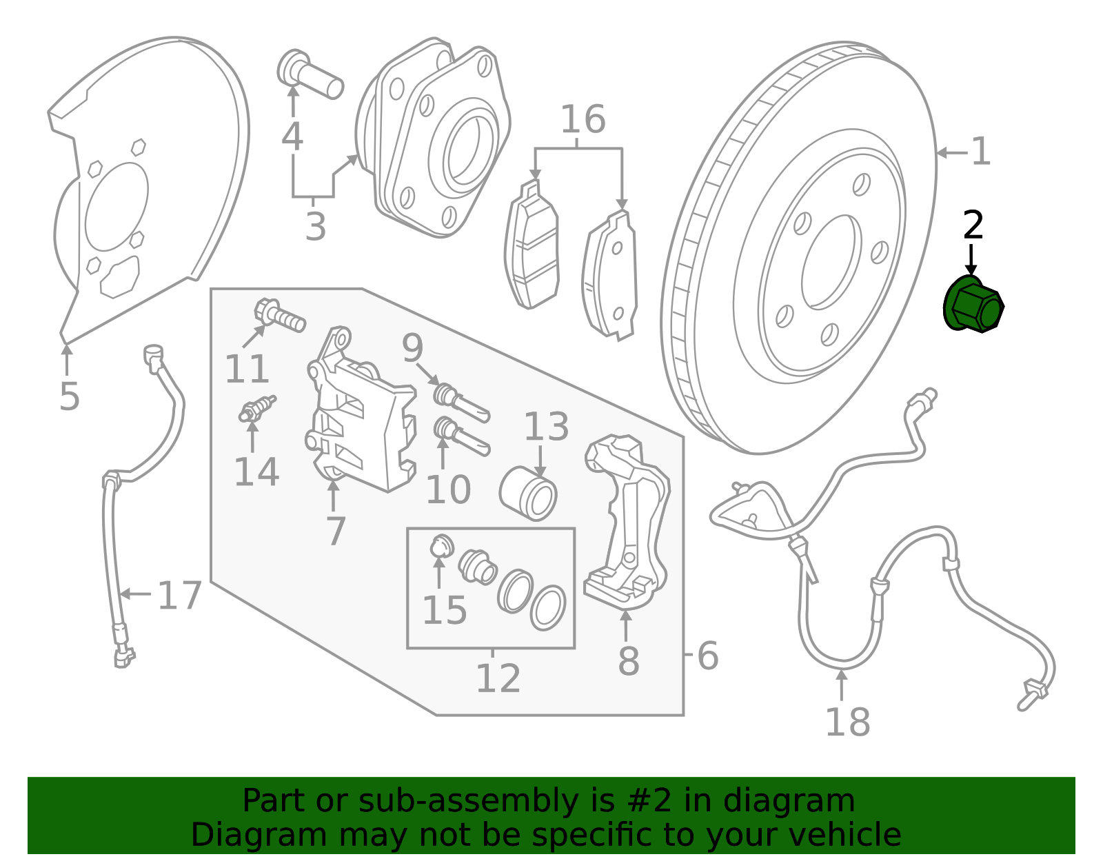 40262-4GA0D - Axle Nut Official Nissan Parts Store