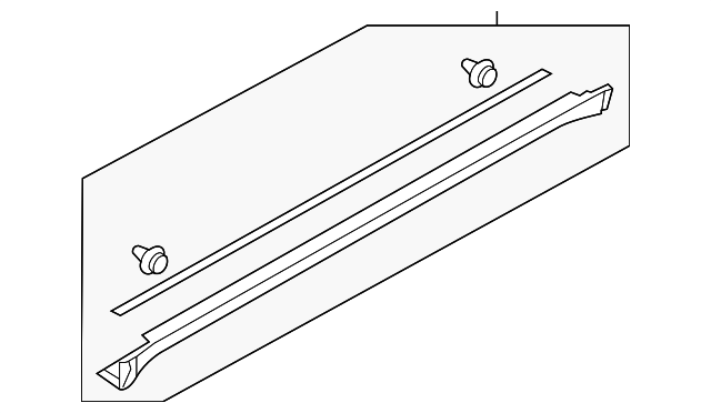 2005-2009 Subaru Rocker Molding 91112AG34A | Bam Wholesale Parts