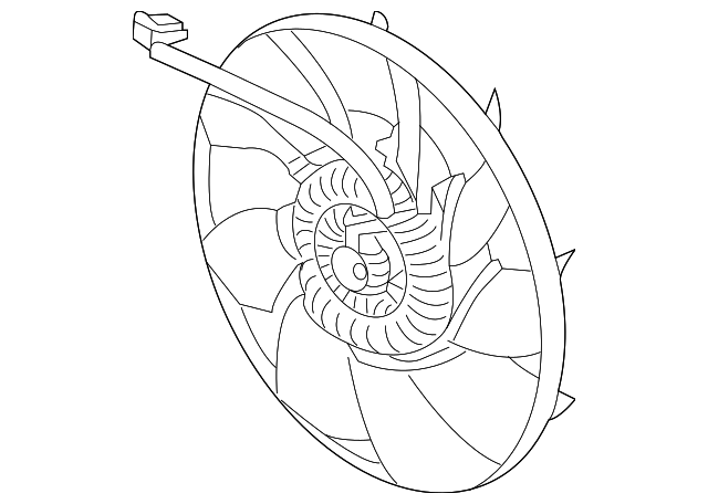 LR112860 - Fan & Motor - 2010-2020 Land-Rover | Land Rover Lake Bluff
