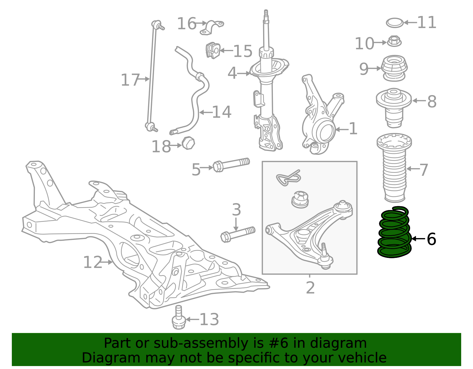 Coil Spring – OEM Suspension Load Support for Toyota | AutoNation Parts
