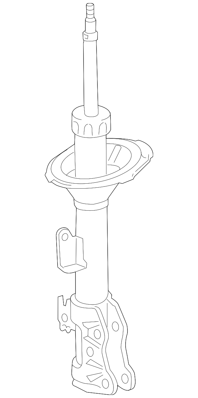 2012-2015 Toyota Prius C Suspension Strut 48510-52J60 | OEM Parts Online