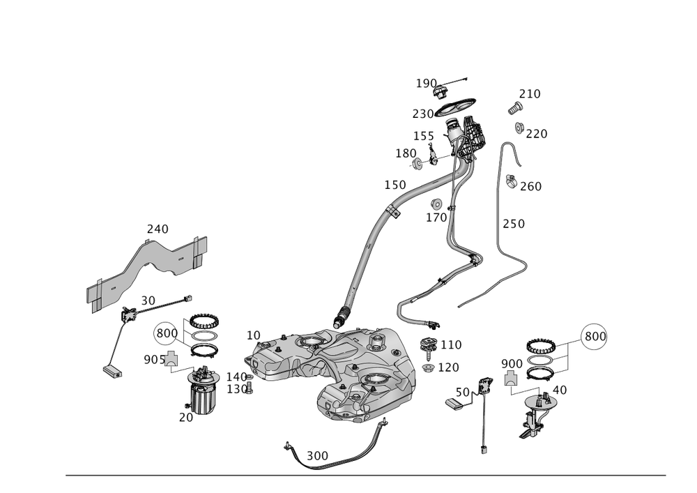 166-470-33-64 - Vent Line 2010-2017 Mercedes-Benz | Mercedes-Benz USA Parts