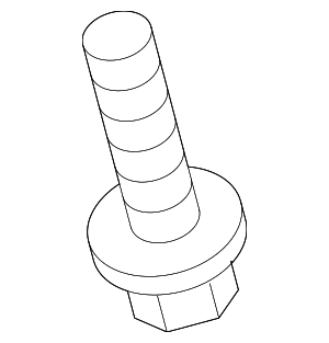 2003-2025 Nissan Radius Rod Bolt 55479-4P00A | Melloy Nissan Parts
