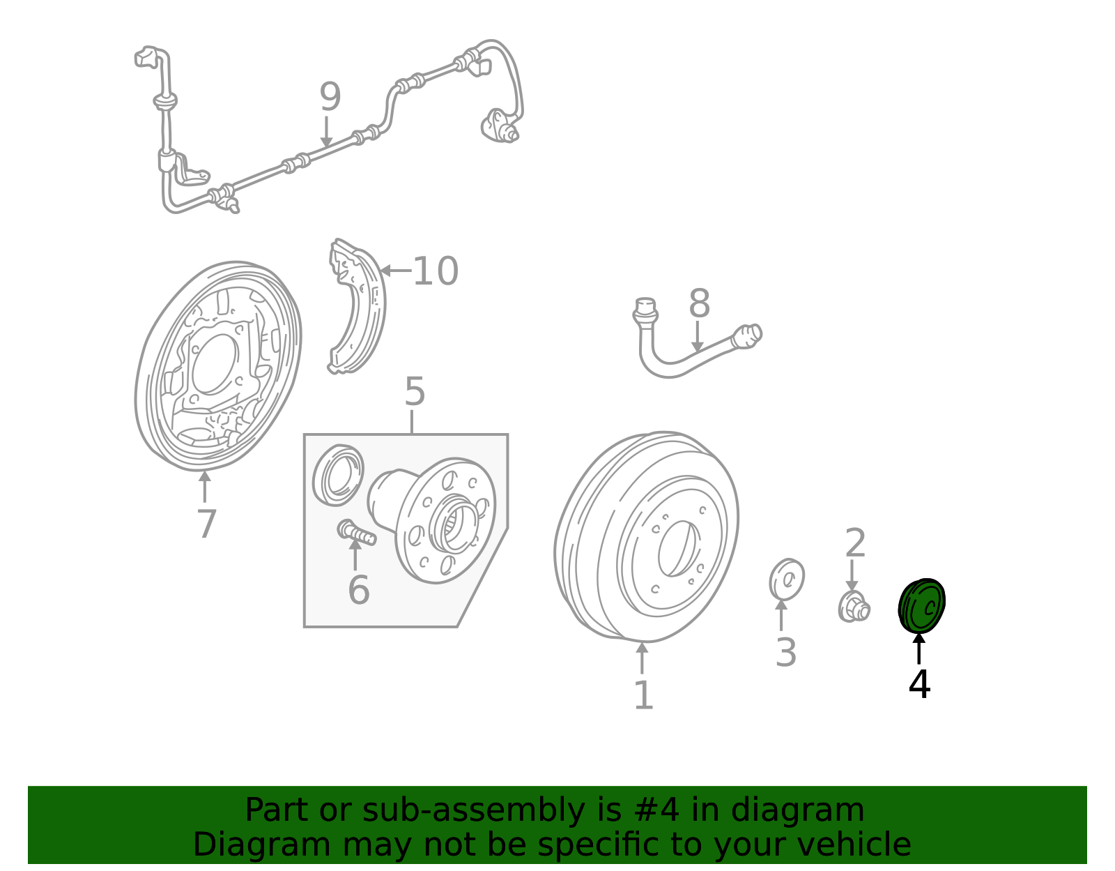 42326-SFA-000 - Cap 1984-2006 Honda | Honda Parts Online