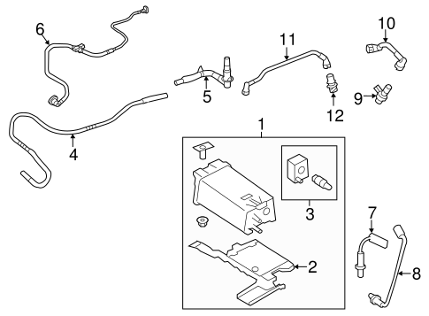 Crankcase Ventilation System for 2016 Ford Explorer | OEM Parts Online