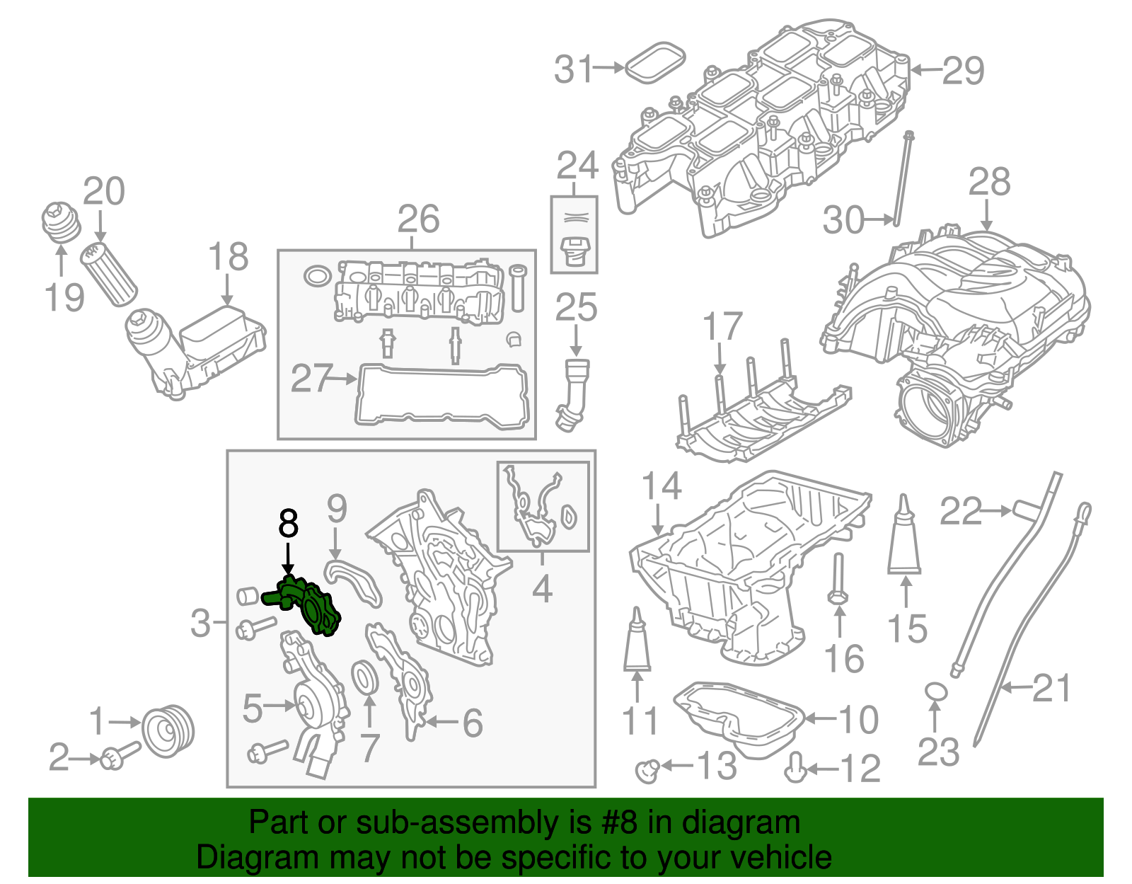 2011-2024 Mopar Cross Over Pipe 05184653AF | Mopar Parts Canada