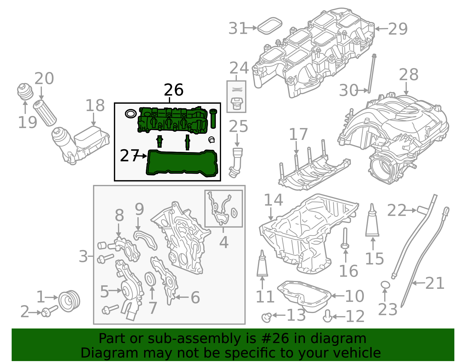 Valve Cover 05184069AN | MoparPartsCanada.ca