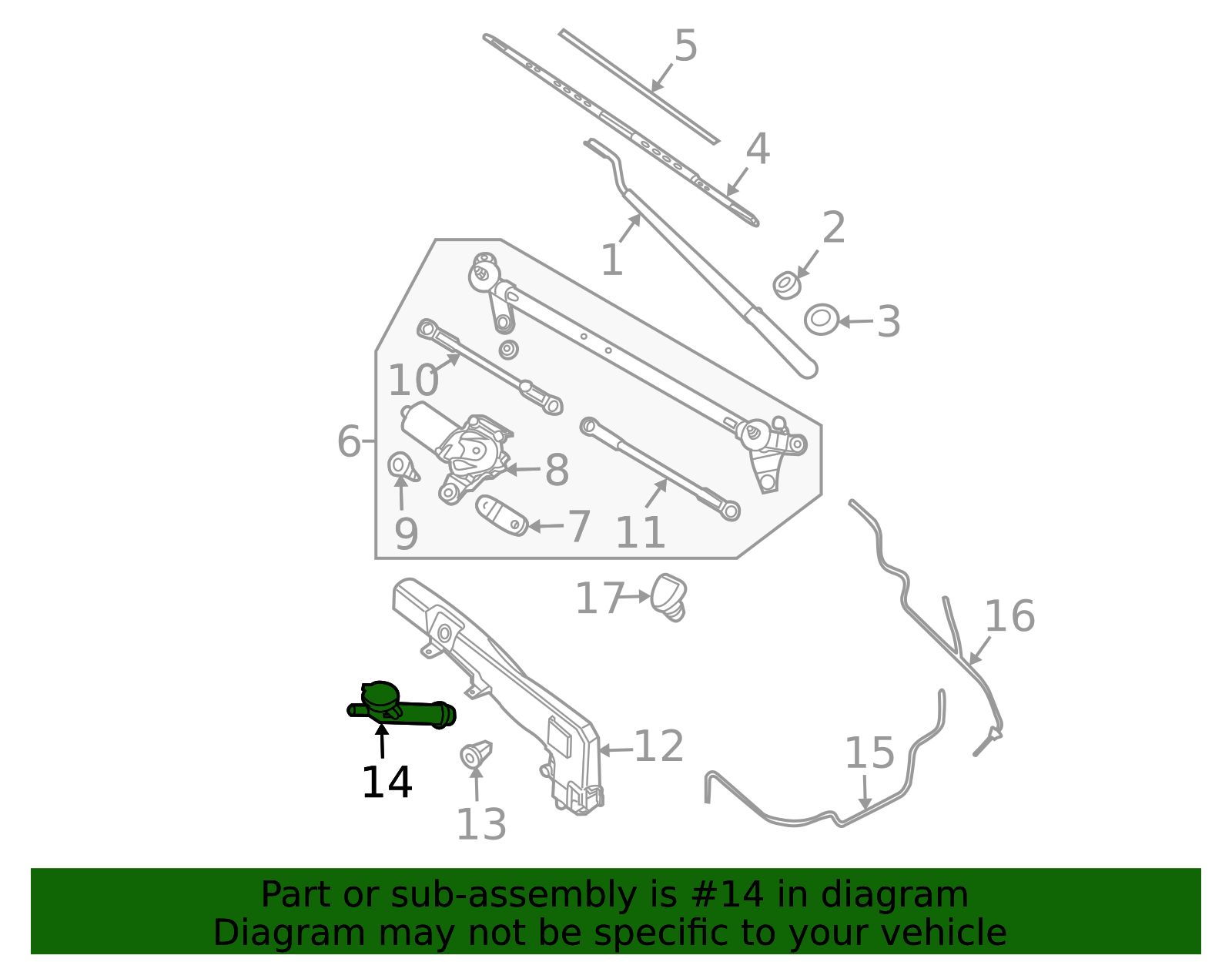 2005-2026 Nissan Washer Fluid Reservoir Filler Pipe 28915-EA000 ...