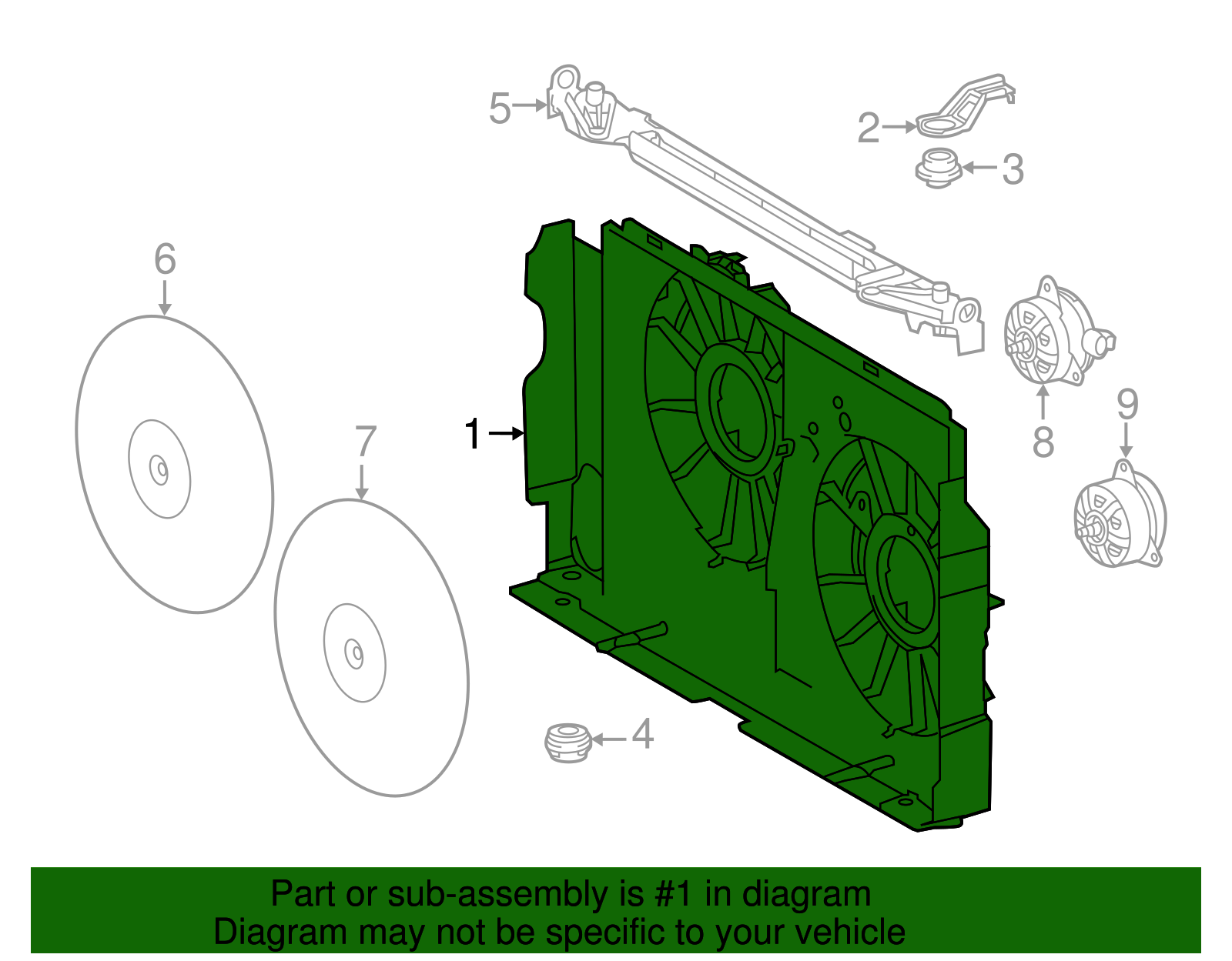 2013-2018 Toyota RAV4 Fan Shroud 16711-0V211 | OEM Parts Online