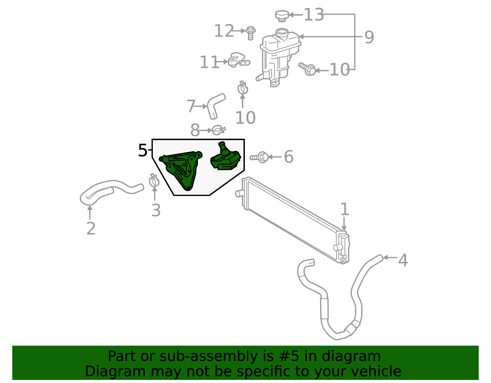 2021-2025 Toyota Drive Motor Inverter Cooler Water Pump G9040-0R040 ...