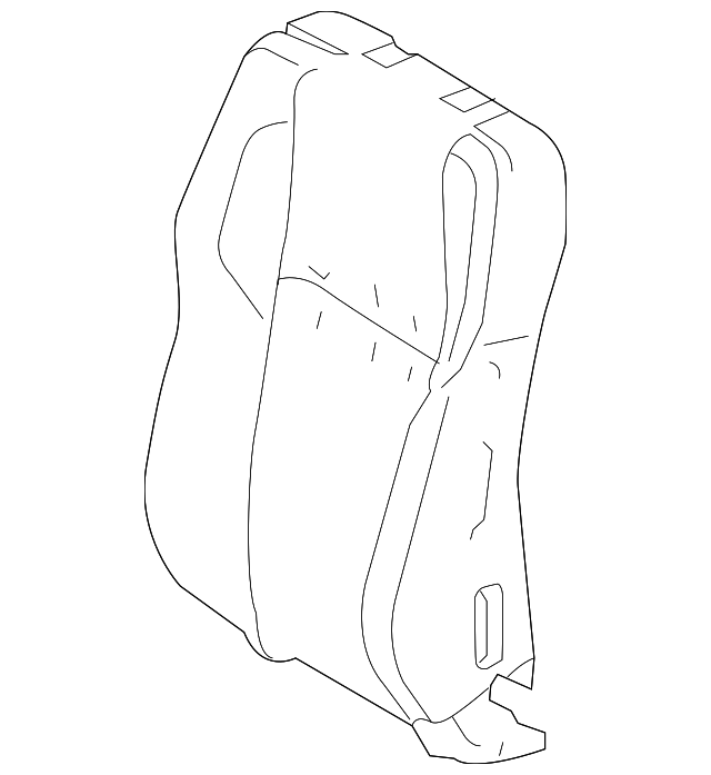 2013-2018 Toyota RAV4 Seat Back Pad 71552-0R110 | Bam Wholesale Parts