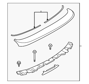 2013-2015 Mazda CX-9 Spoiler TD11-51-960K-27 | OEM Parts Online