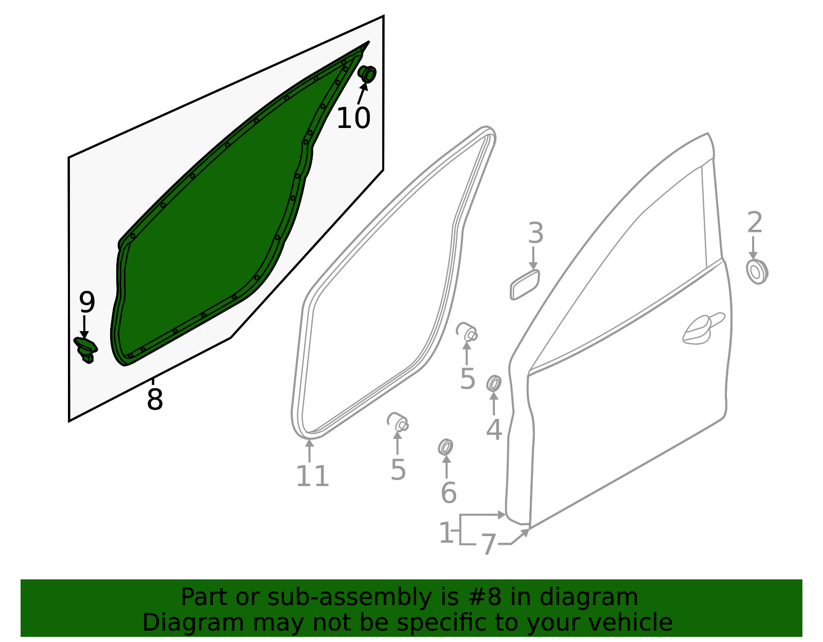 bhn959760c - Mazda Door Weather-Strip 2014-2018 Mazda 3 | Performance ...