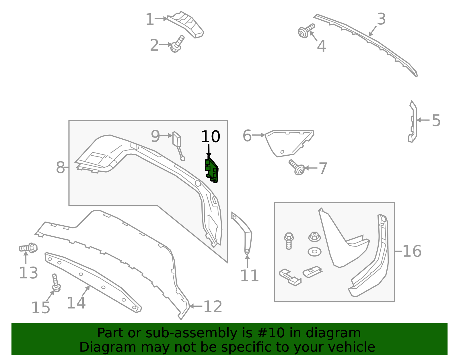 LR132493 - High-Quality Bezel for AutoNation Parts