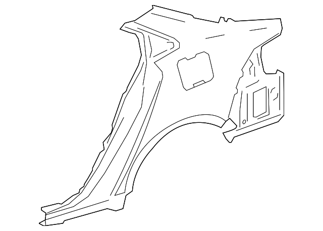 61601-02621 - Quarter Panel 2020-2025 Toyota Corolla | Longo Toyota Parts