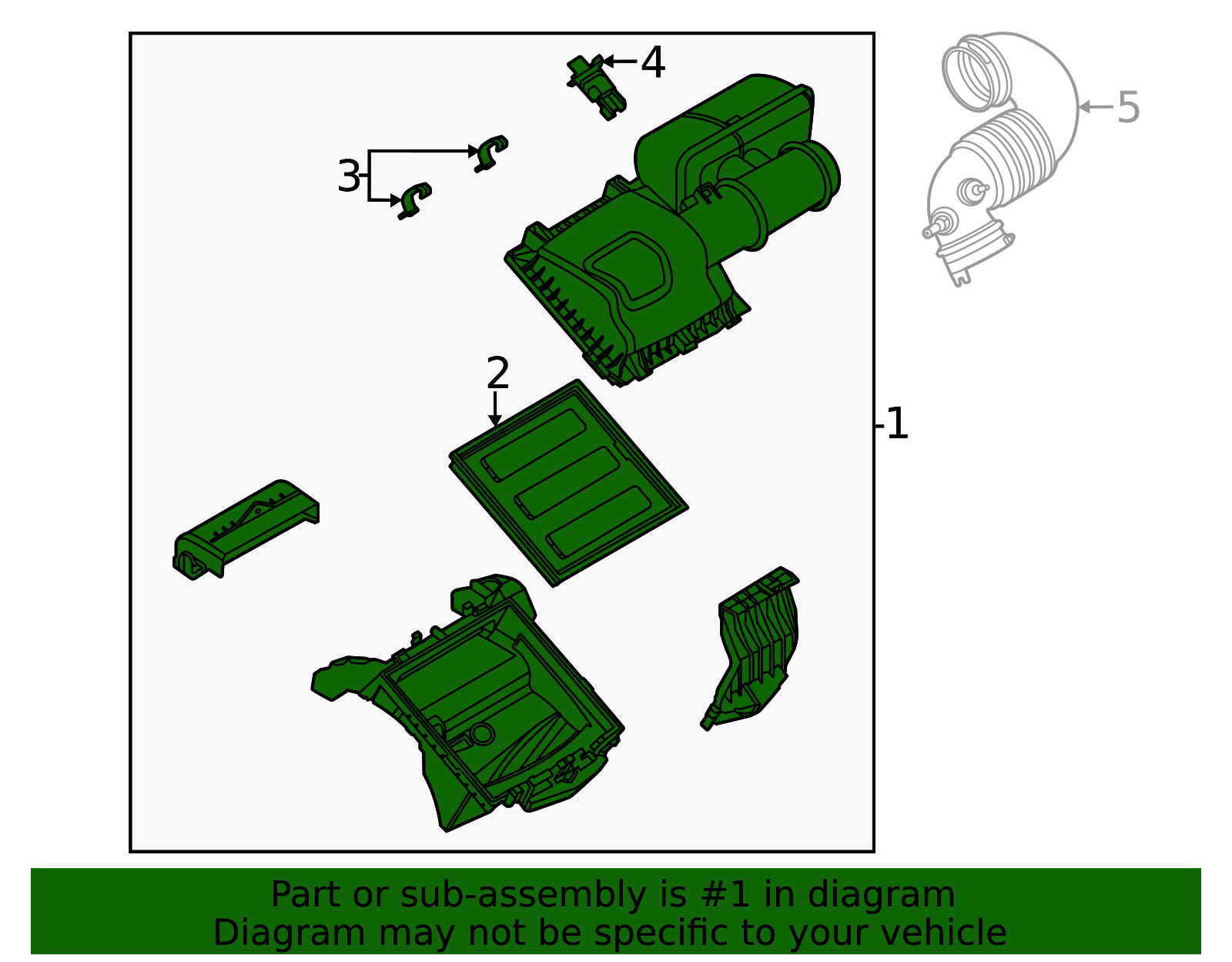 2021-2025 Ford Air Cleaner Assembly LC2Z-9600-C | TascaParts.com