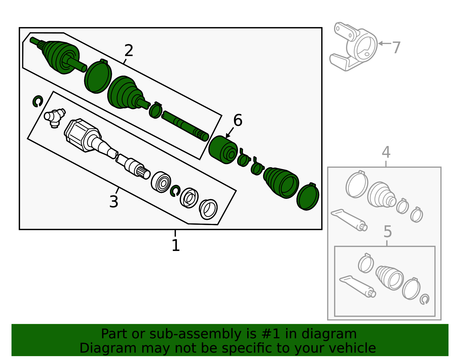 43420-33290 - Axle Assembly 2010-2011 Toyota Camry | Toyota San Diego Parts