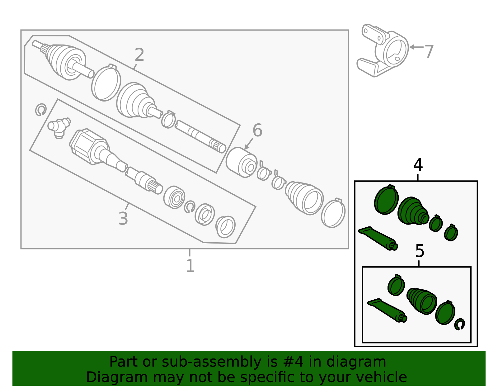 CV Joint Boot Kit - OEM Driveline Seal Protection | AutoNation Parts