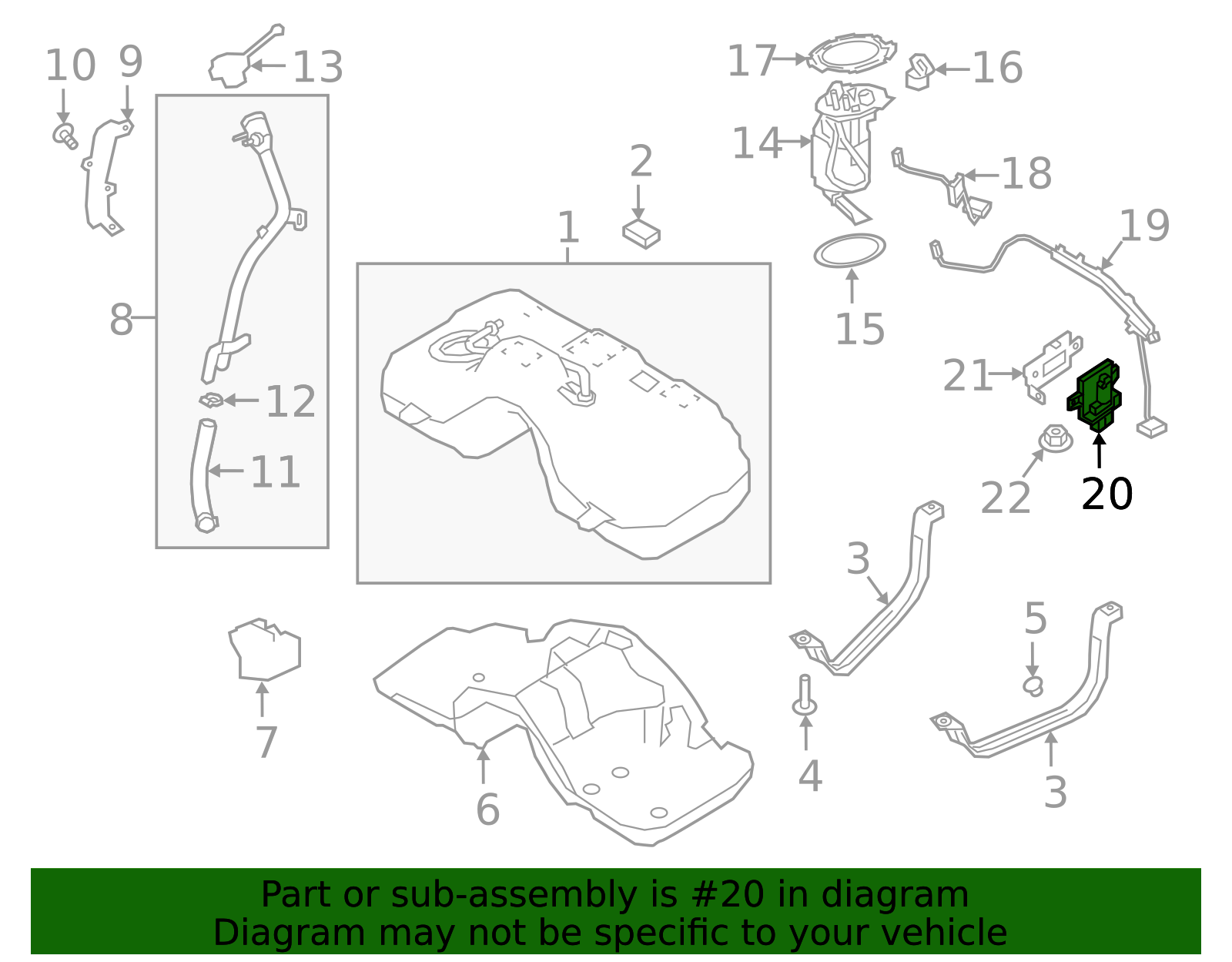 2007-2024 Land Rover Fuel Pump Controller WQM500020 | LandRoverParamusParts