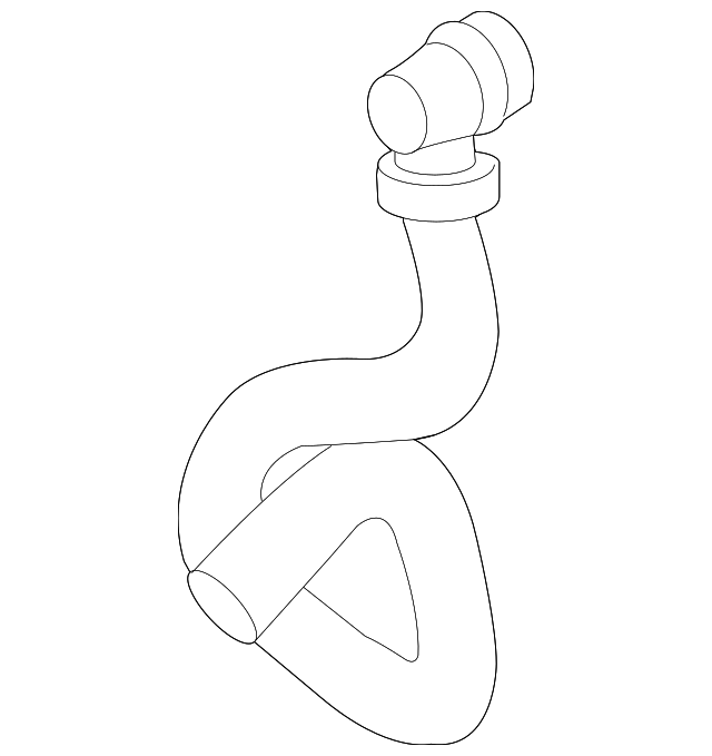 31319441 - Upper Hose - 2007-2014 Volvo XC90 | Volvo OEM Parts Direct