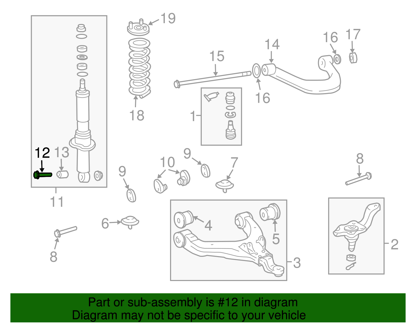 1995-2007 Toyota Bolt, Flange 90080-10124 | Toyota Parts Center