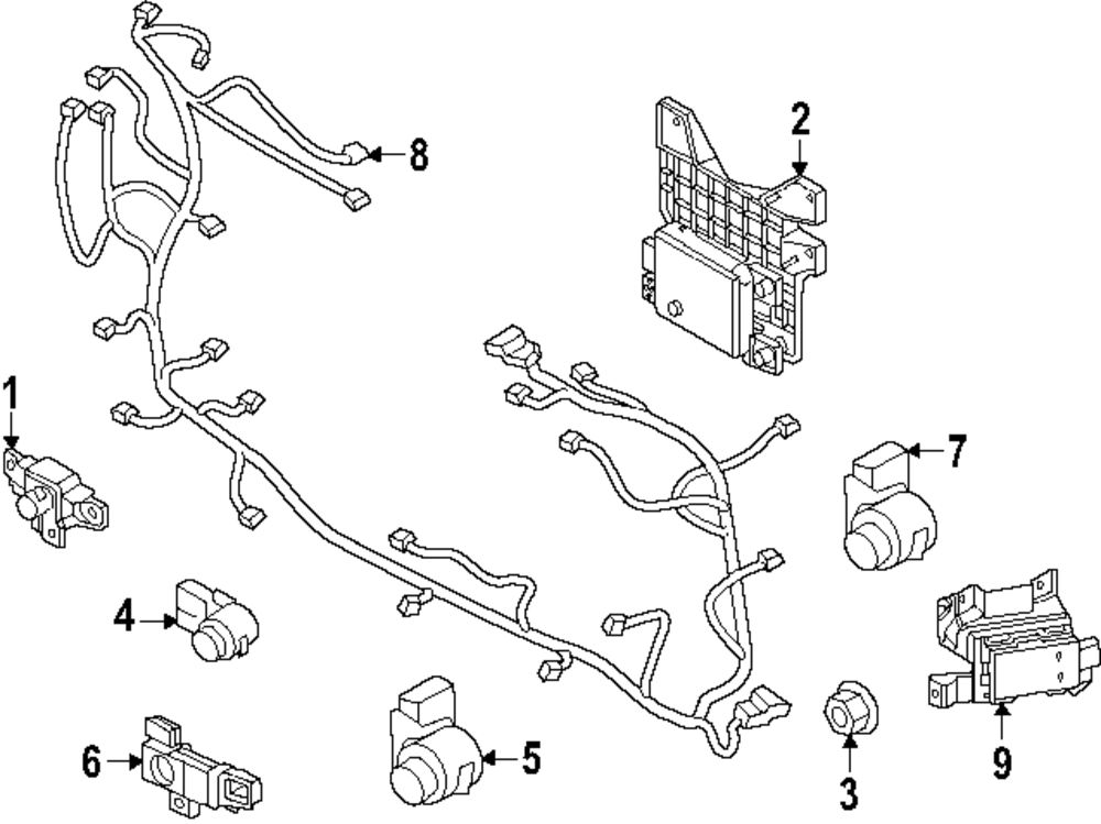 Hyundai - 99250-P6000 - Camera - 2024-2025 Hyundai Santa Fe | OEM ...