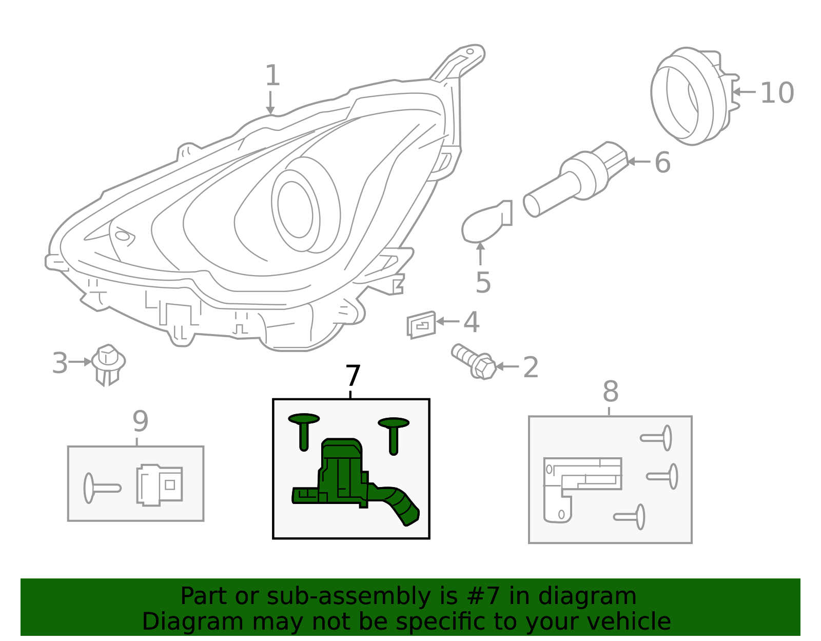 Genuine Official Toyota Headlight Restoration Kit part# 81194-52150 for ...