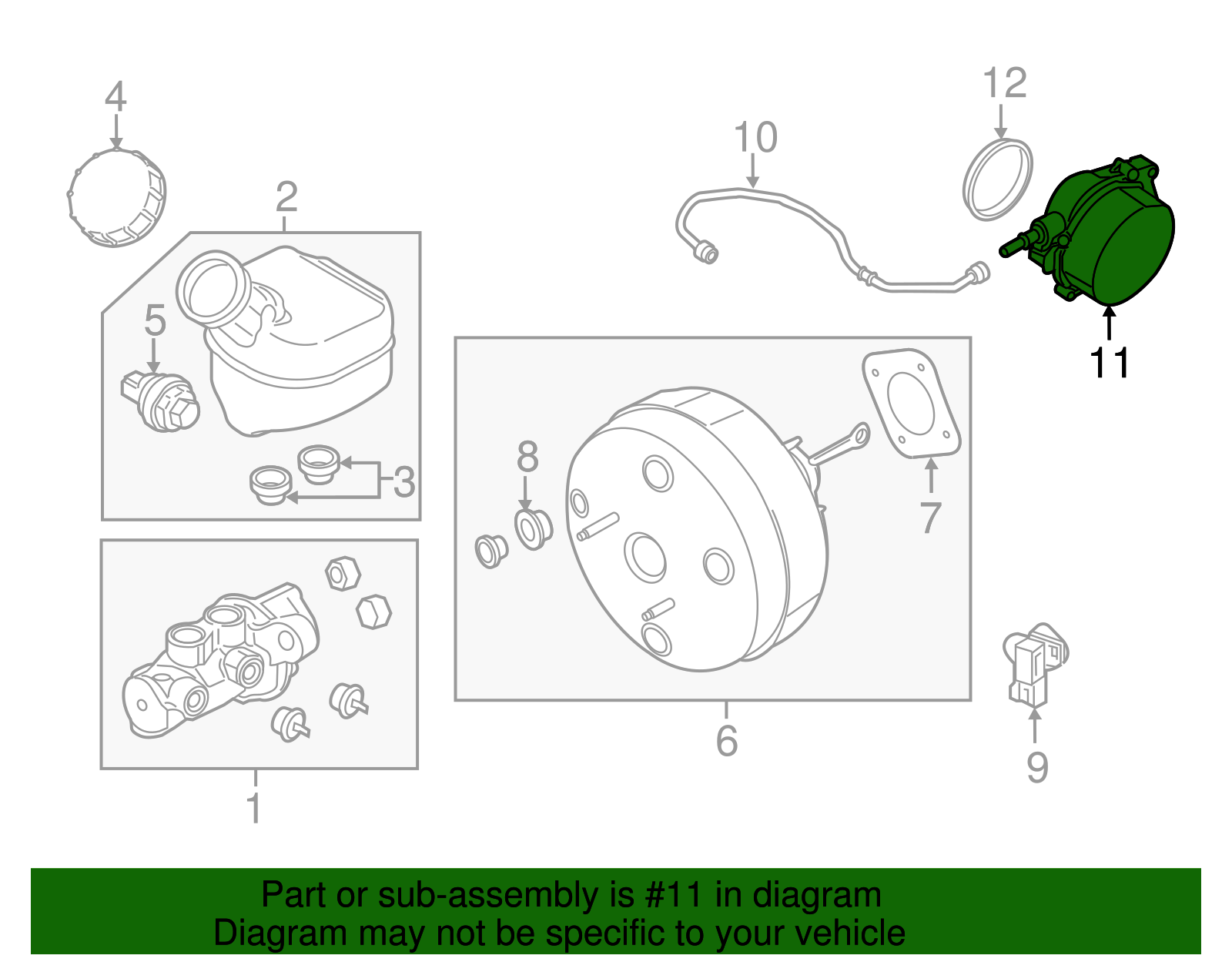 DL3Z-2A451-B - Vacuum Pump 2013-2025 Ford | Ford Parts Direct