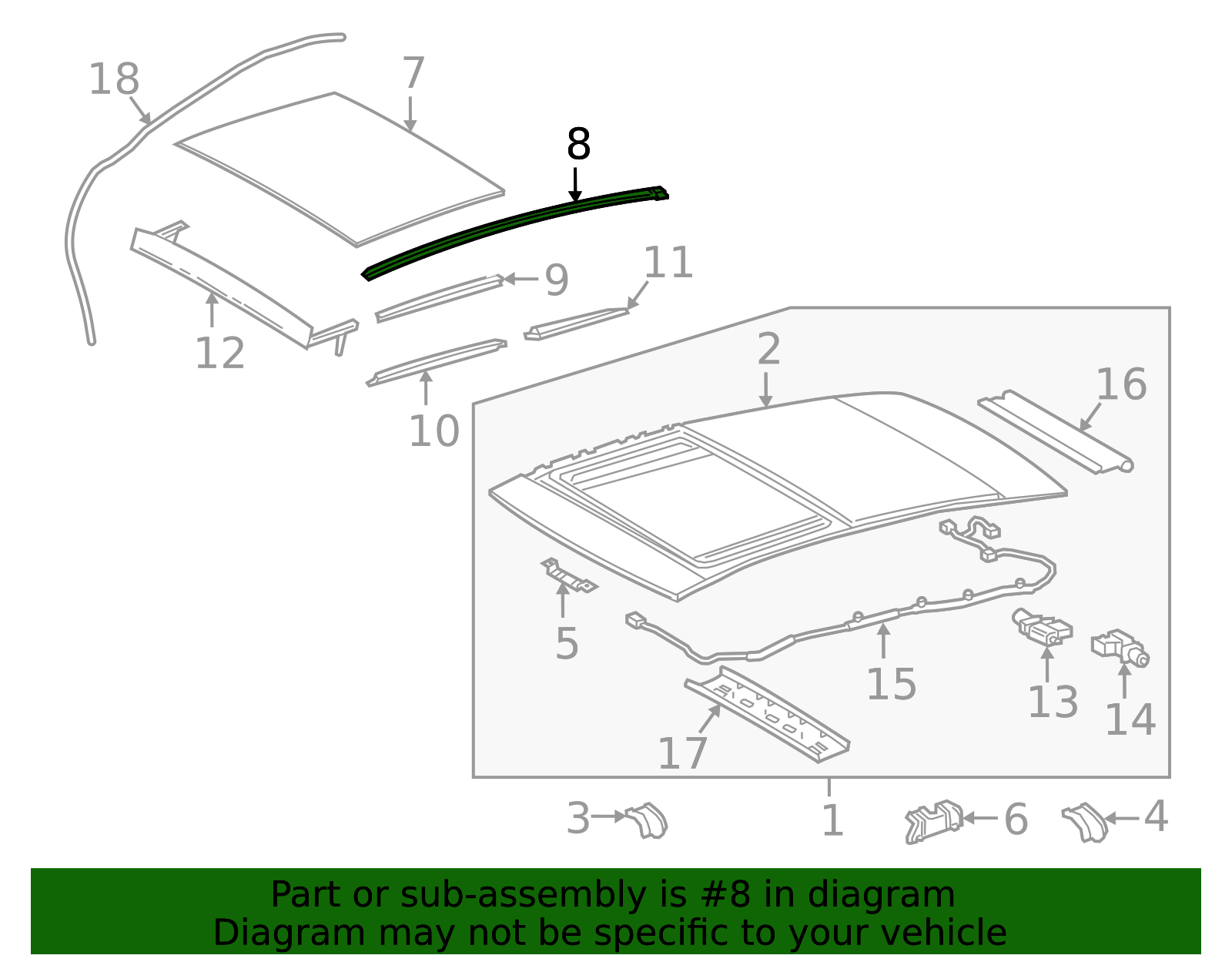 2018-2025 Toyota Camry Side Molding 63218-06120 | Bam Wholesale Parts