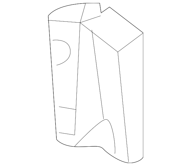 3CN-821-135-A - Front Mount Bracket 2018-2020 Volkswagen Atlas ...