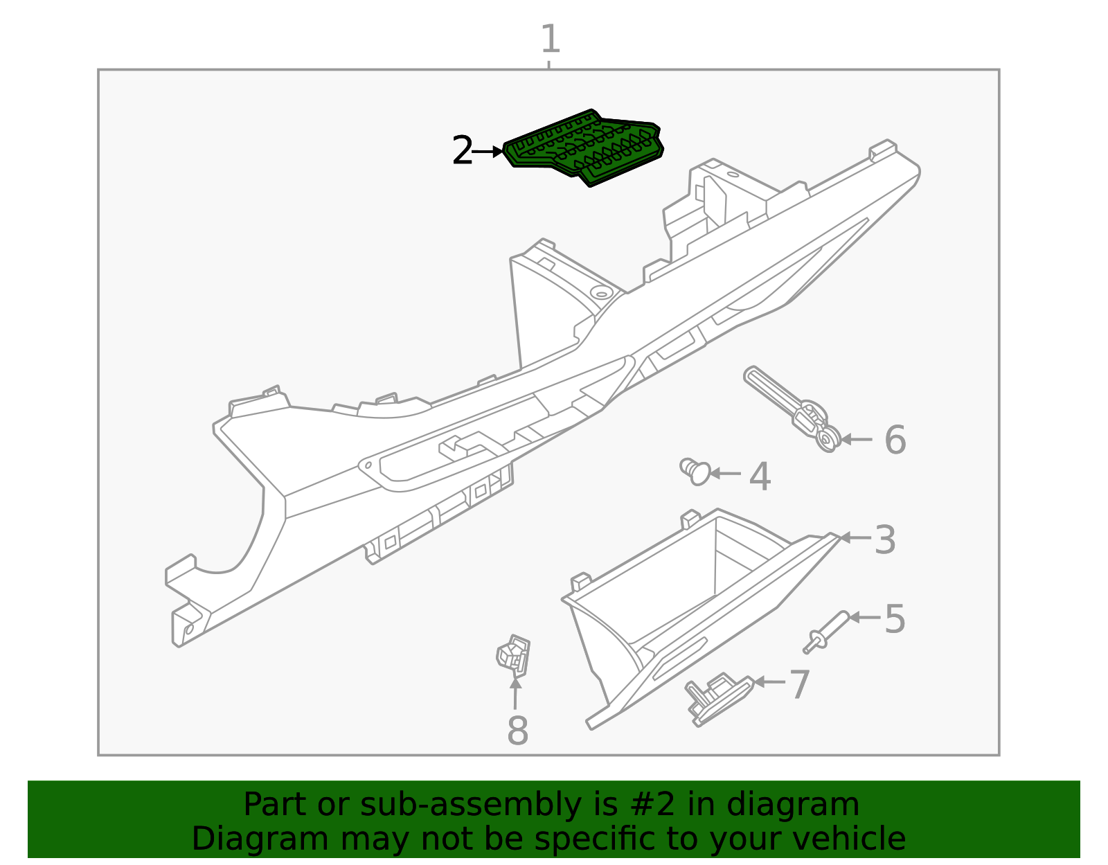 2021-2023 Volkswagen ID.4 Support 11B-858-802 | VW Direct Auto Parts