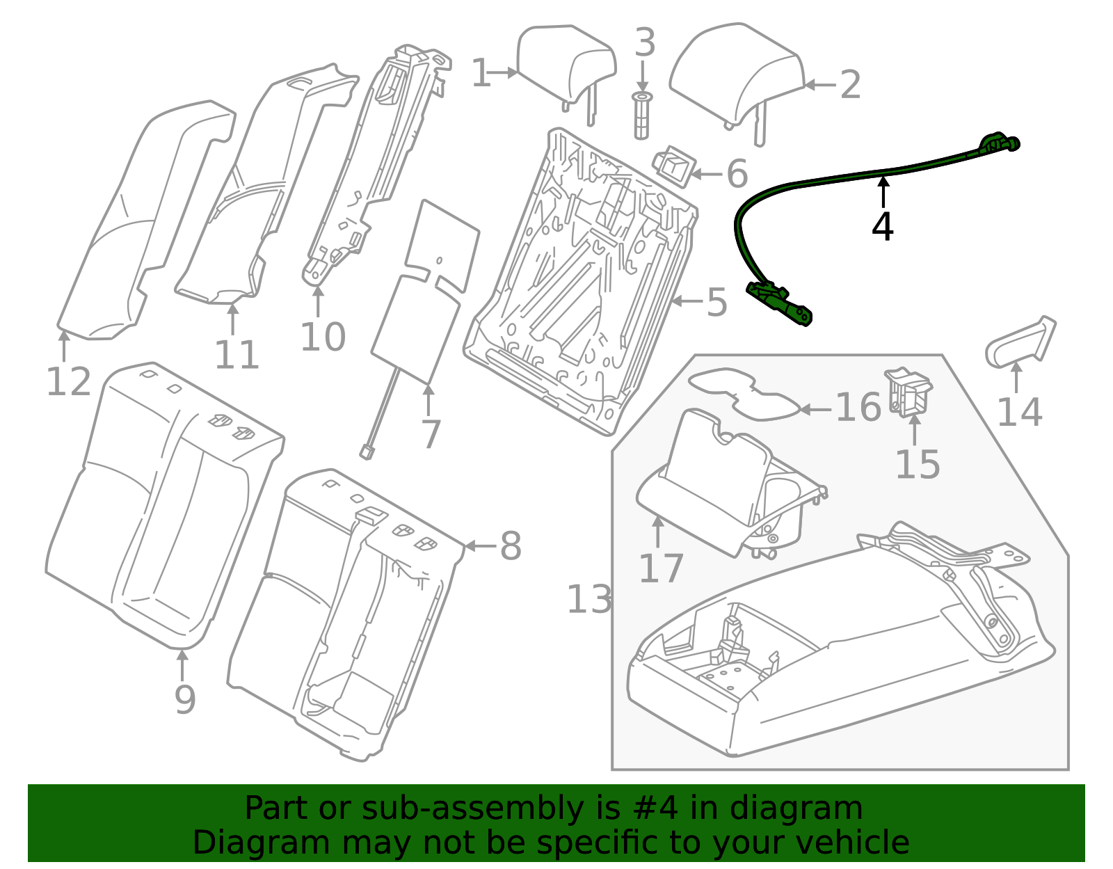 2023-2025 Toyota Crown Lock Assembly 72630-30020 | MotorMotor