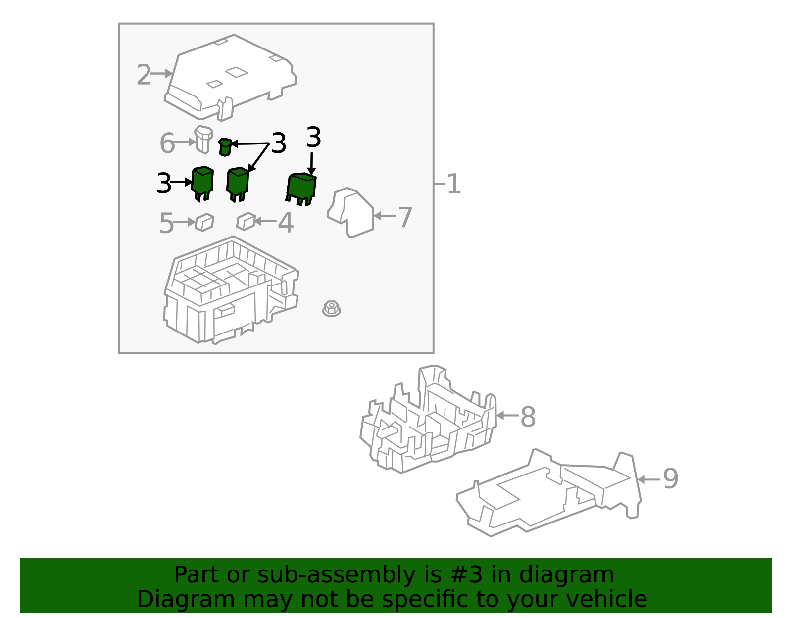 2006-2025 GM Multi-Purpose Relay 13500113 | TascaParts.com