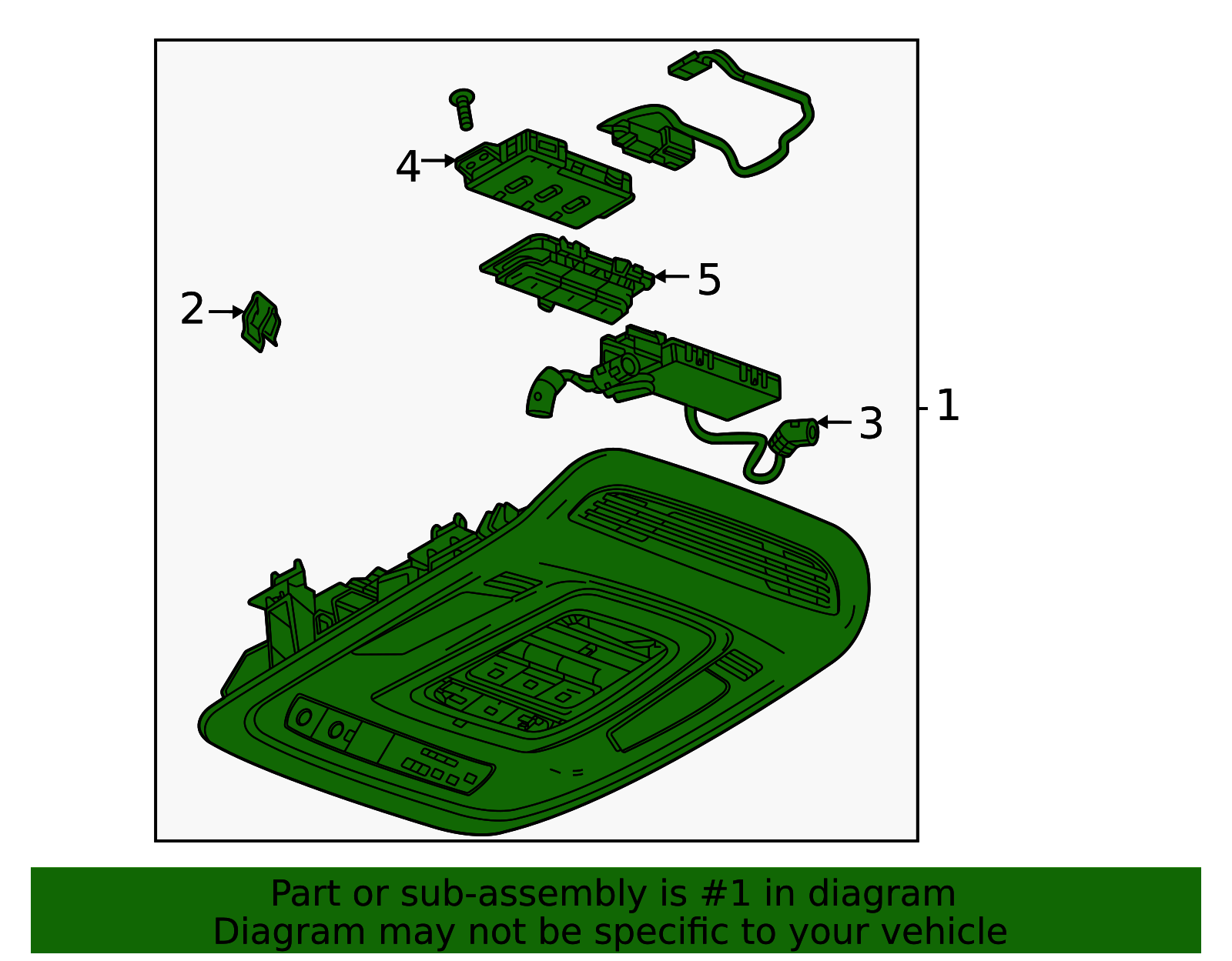 84661216 - Overhead Console | Partners Chevy