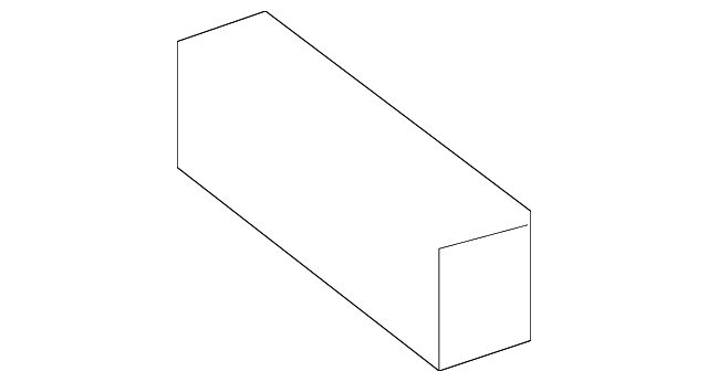 Genuine OEM Lift Gate Glass Pad | 000-987-45-66-08 | Fits Select 2015 ...