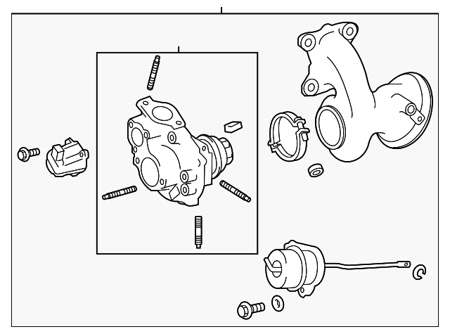 17201-36030 - Lexus Turbocharger 2015-2025 Lexus | Performance Auto Parts