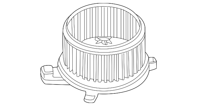 2020-2025 Nissan Sentra Blower Motor 27220-6LB0A | Team Nissan Inc.