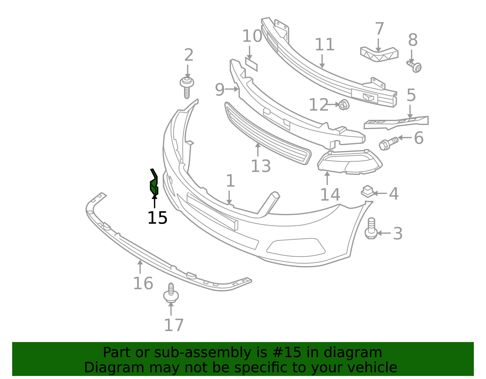 86517-2G500 - Tow Eye Cap 2009-2010 Kia Optima | Kia.Parts Store