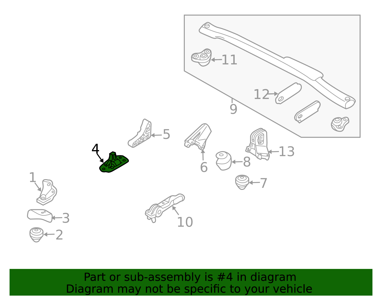 2005-2011 Volvo XC90 Side Mount - Passenger Side (RH) 30723702 ...