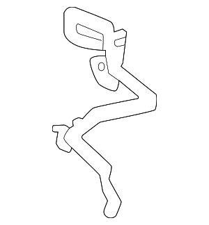 Genuine OEM Ford Part - Water Hose MB3Z-8A519-D | Genuine OEM Ford ...