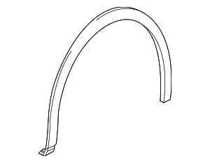 11K-853-718-9B9 - 2023-2024 Volkswagen ID.4 - Wheel Opening Molding ...