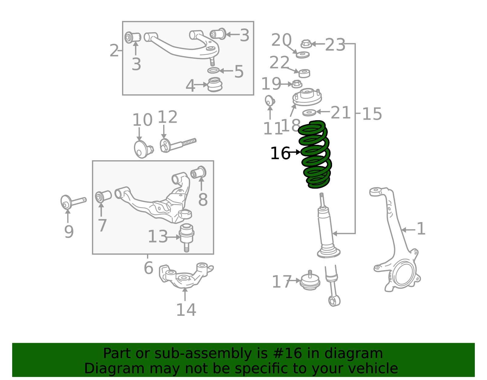 2012-2015 Toyota Tacoma Coil Spring 48131-04740 | MotorMotor