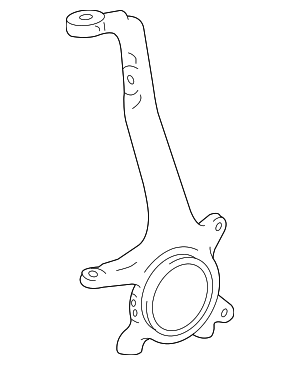 2005-2023 Toyota Tacoma Steering Knuckle (Right) 43211-04060 | OEM ...