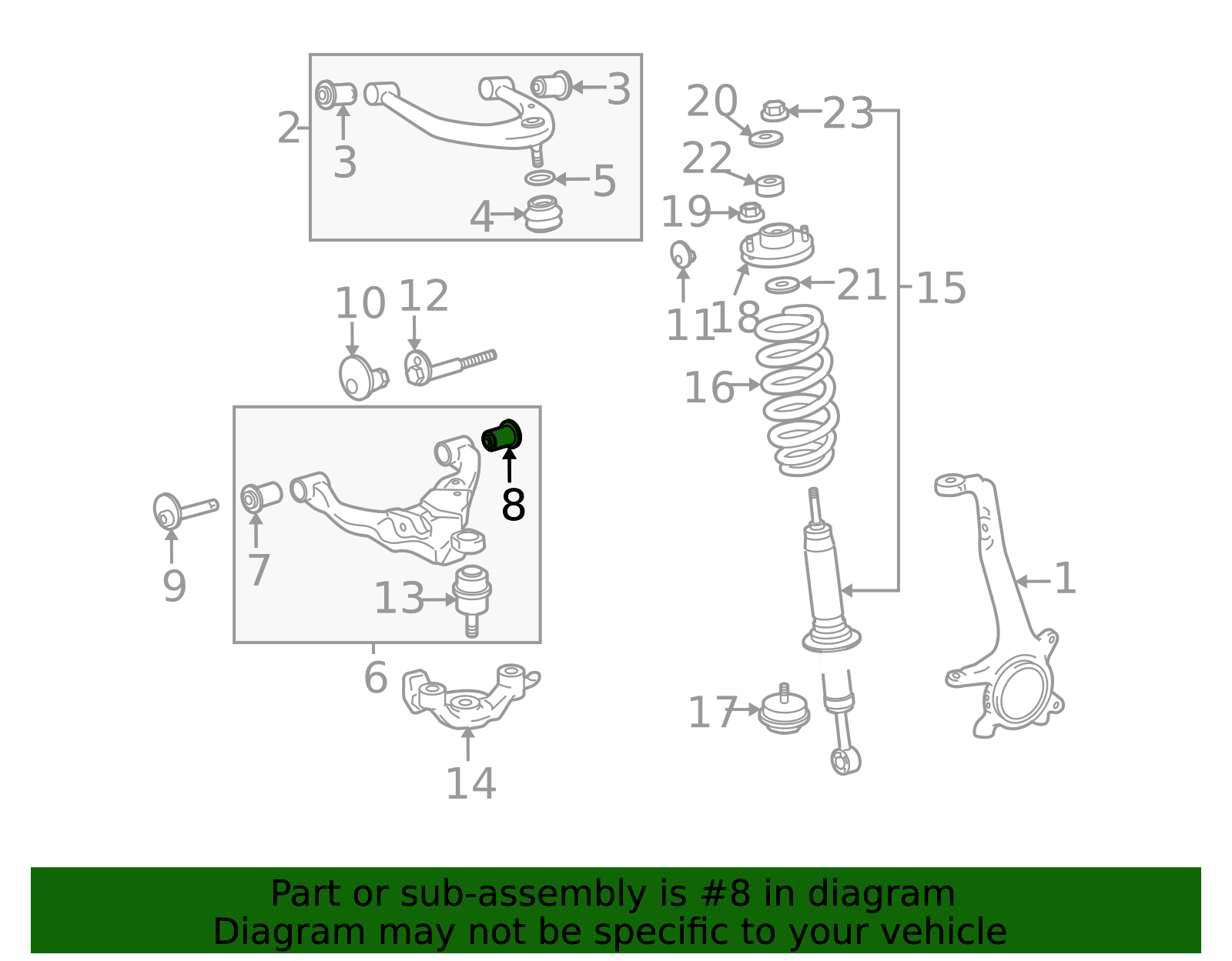 48655-04020 - High-Quality Suspension Control Arm Bushing for 2005-2015 ...