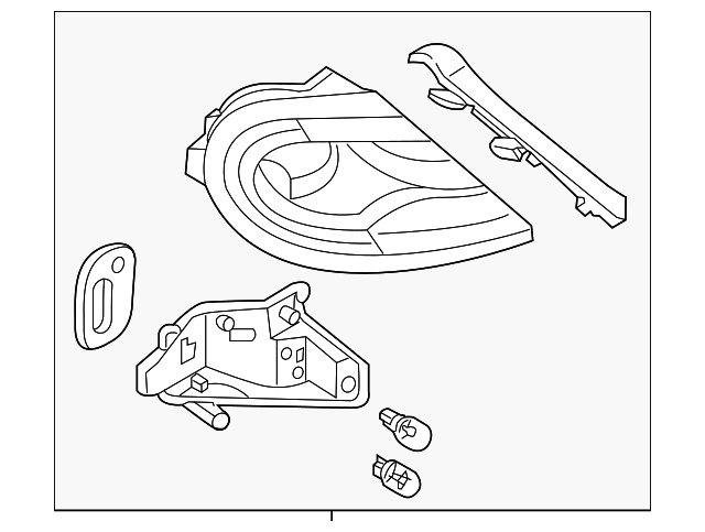 2017-2019 Volkswagen Beetle Tail Lamp Assembly 5C5-945-096-R | VW ...